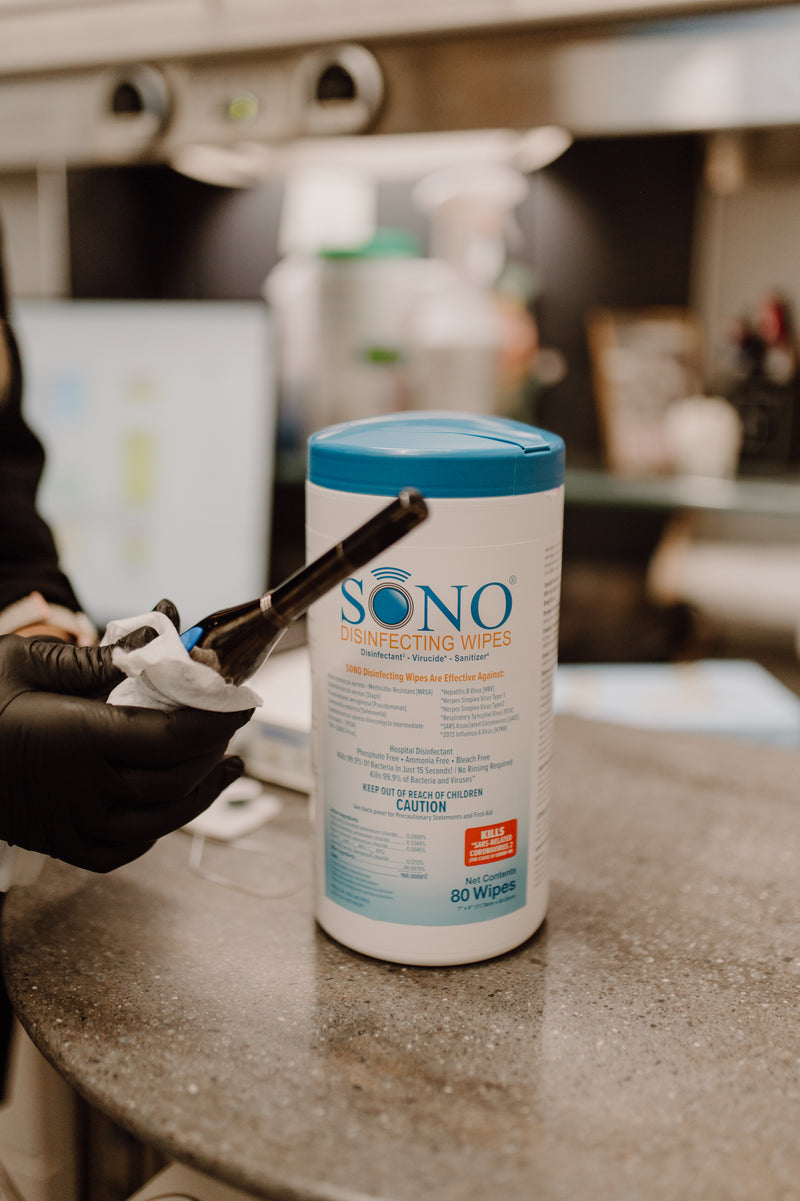 SONO Disinfectant Wipes – TEGRA - Seamless. Smart. Integrated.